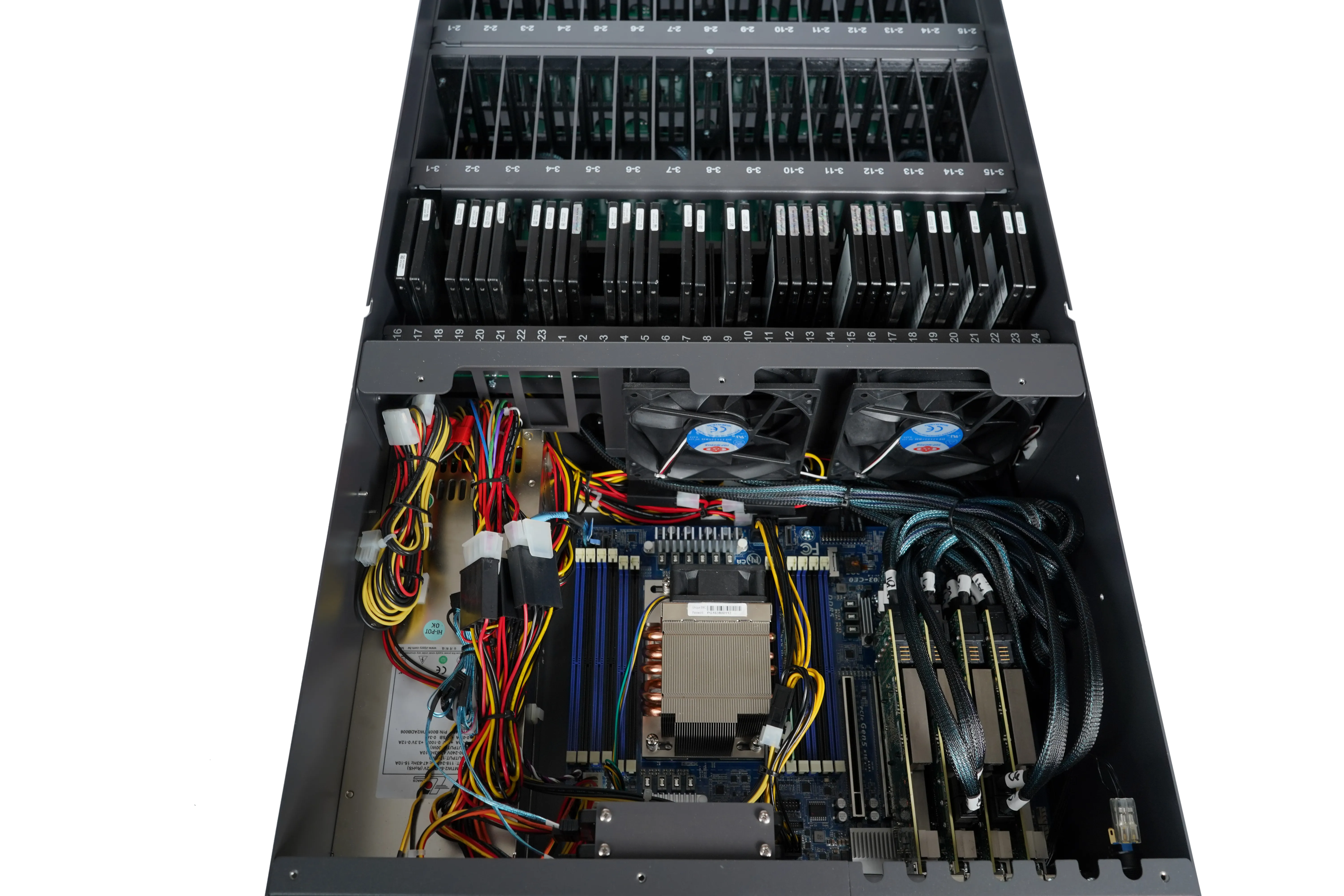 Storinator Hybrid XL60H32 Storage Server | Flexible SSD + HDD ...